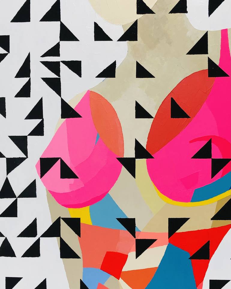 Look Iconique Painting by Alexandre Moore Rockefeller | Saatchi Art