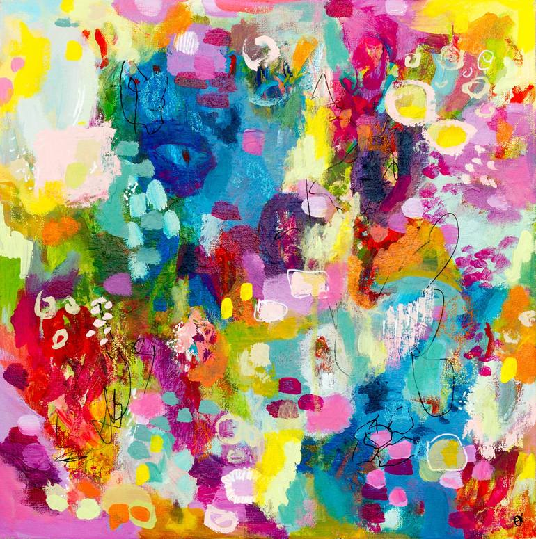 Color Crush Painting by Qeimoy Com | Saatchi Art