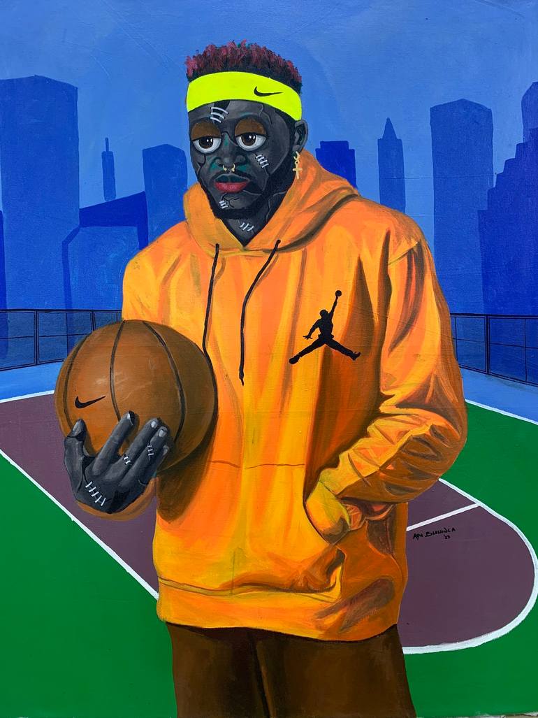 Passion II Painting by Blessing Adeyinka Adu | Saatchi Art