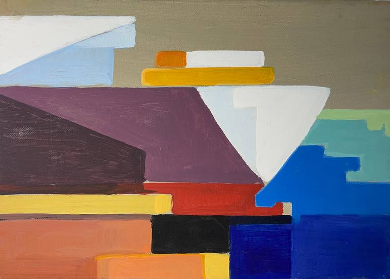 Geometry Painting by Aida Carbone | Saatchi Art