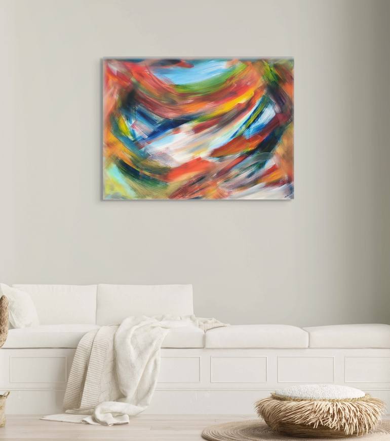When Spinning Worlds Collide Painting by Kate Hessling | Saatchi Art