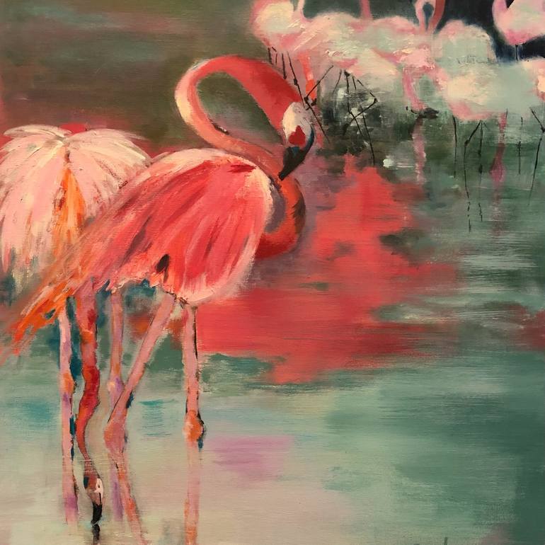 A Leg to Stand On Painting by Jane Berke | Saatchi Art