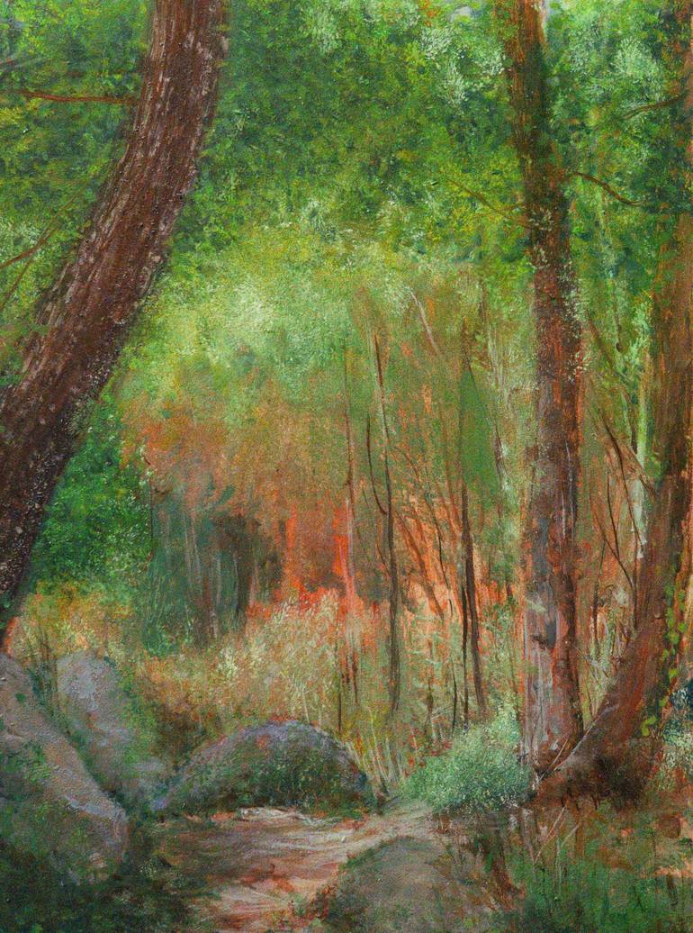 On The Trail Painting by Enrico Giulia | Saatchi Art