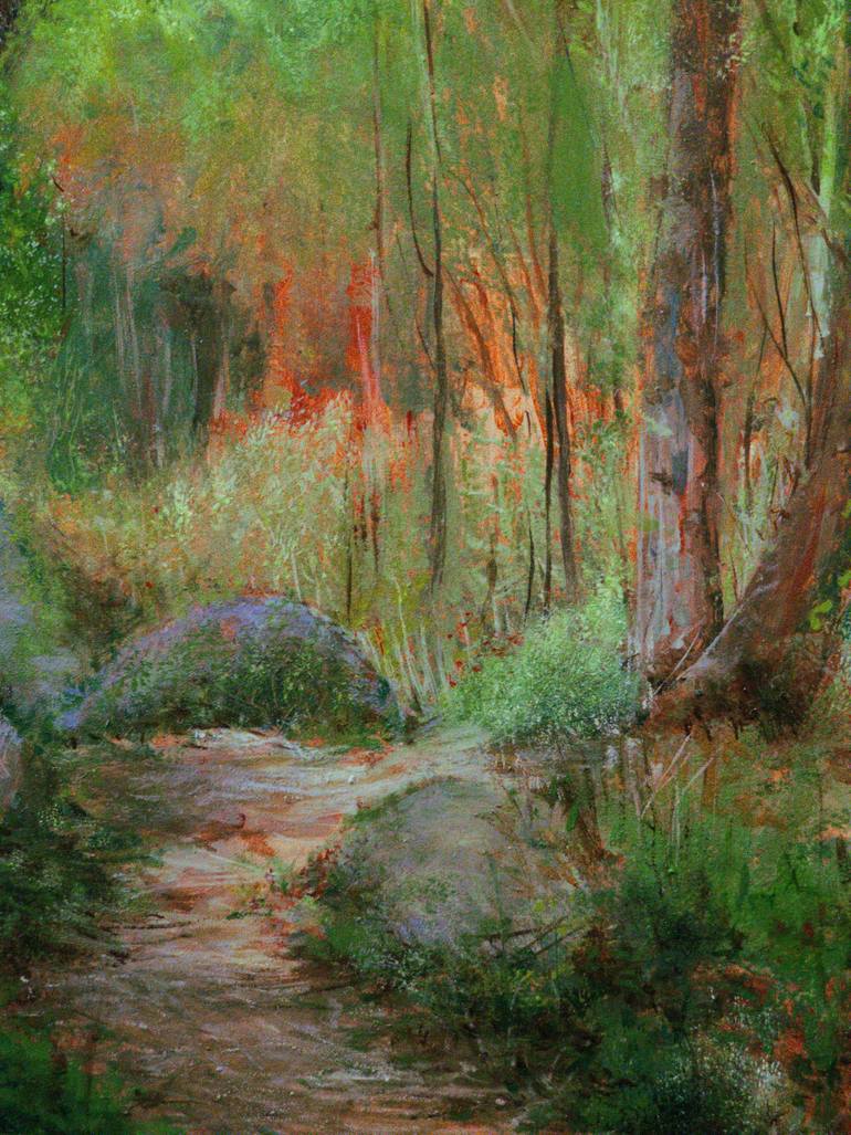 On The Trail Painting by Enrico Giulia | Saatchi Art