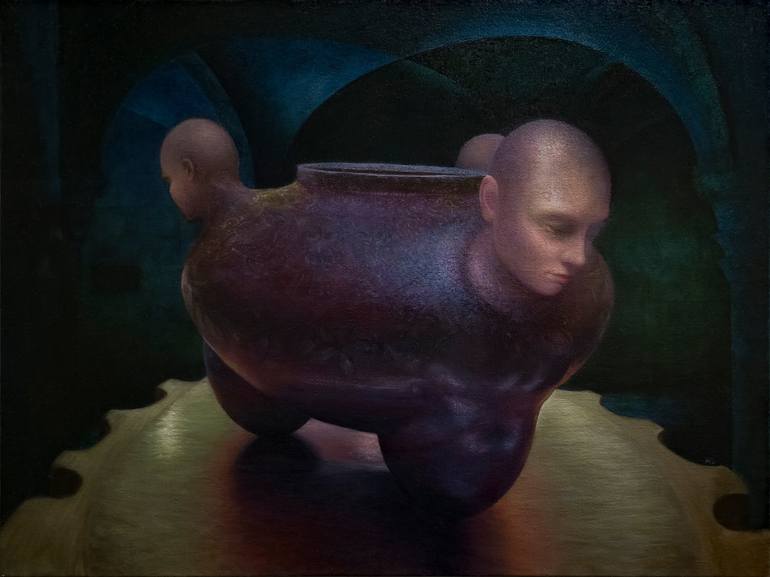 Cryptic Painting by Enrico Giulia | Saatchi Art