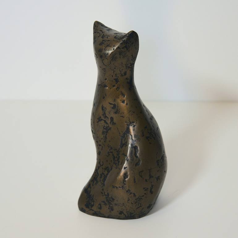 THE CAT (Bronze) Outdoor Sculpture by Maxine Farmer | Saatchi Art
