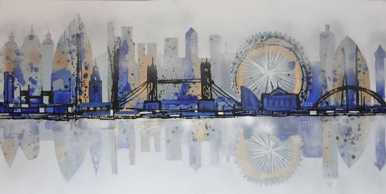 London Painting by Maria Moretti | Saatchi Art
