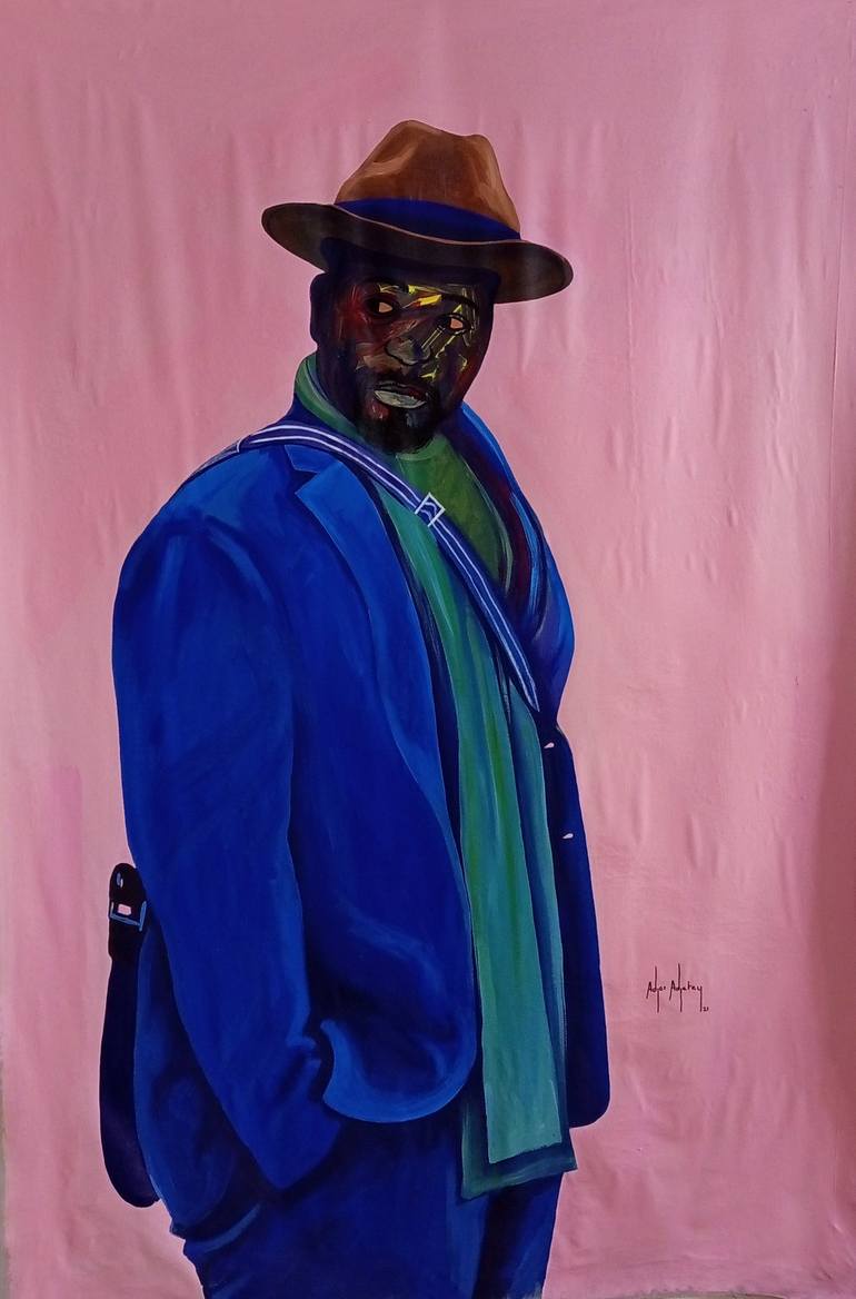 Untitled Painting by Adjei Adjetey | Saatchi Art