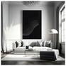 Obsidian Nightfall Painting by Khulan Khan | Saatchi Art