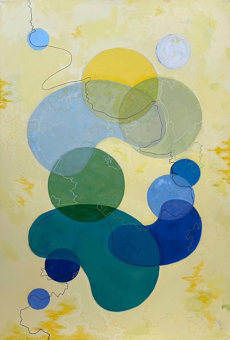 Daybreak Painting by Sam Pat Crawford | Saatchi Art