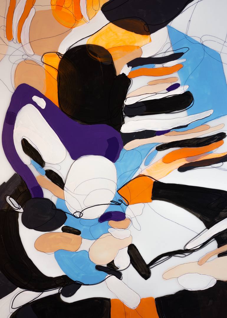 Philotes Three Painting by Alex Hohlov | Saatchi Art