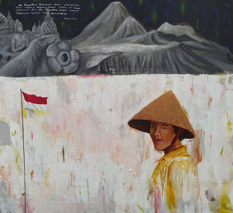 indonesia Painting by Zakki Fuad | Saatchi Art