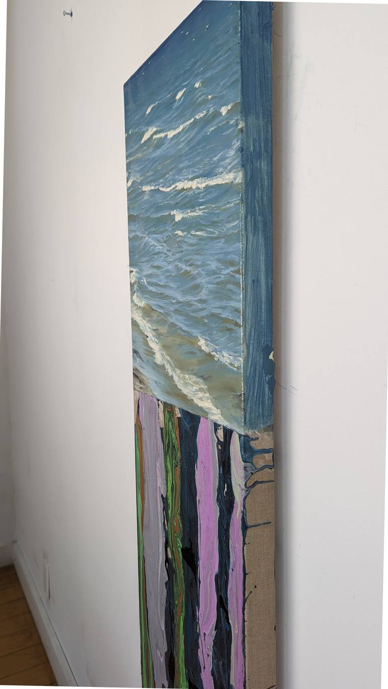 Mood Indigo Painting by Vicky Perry | Saatchi Art