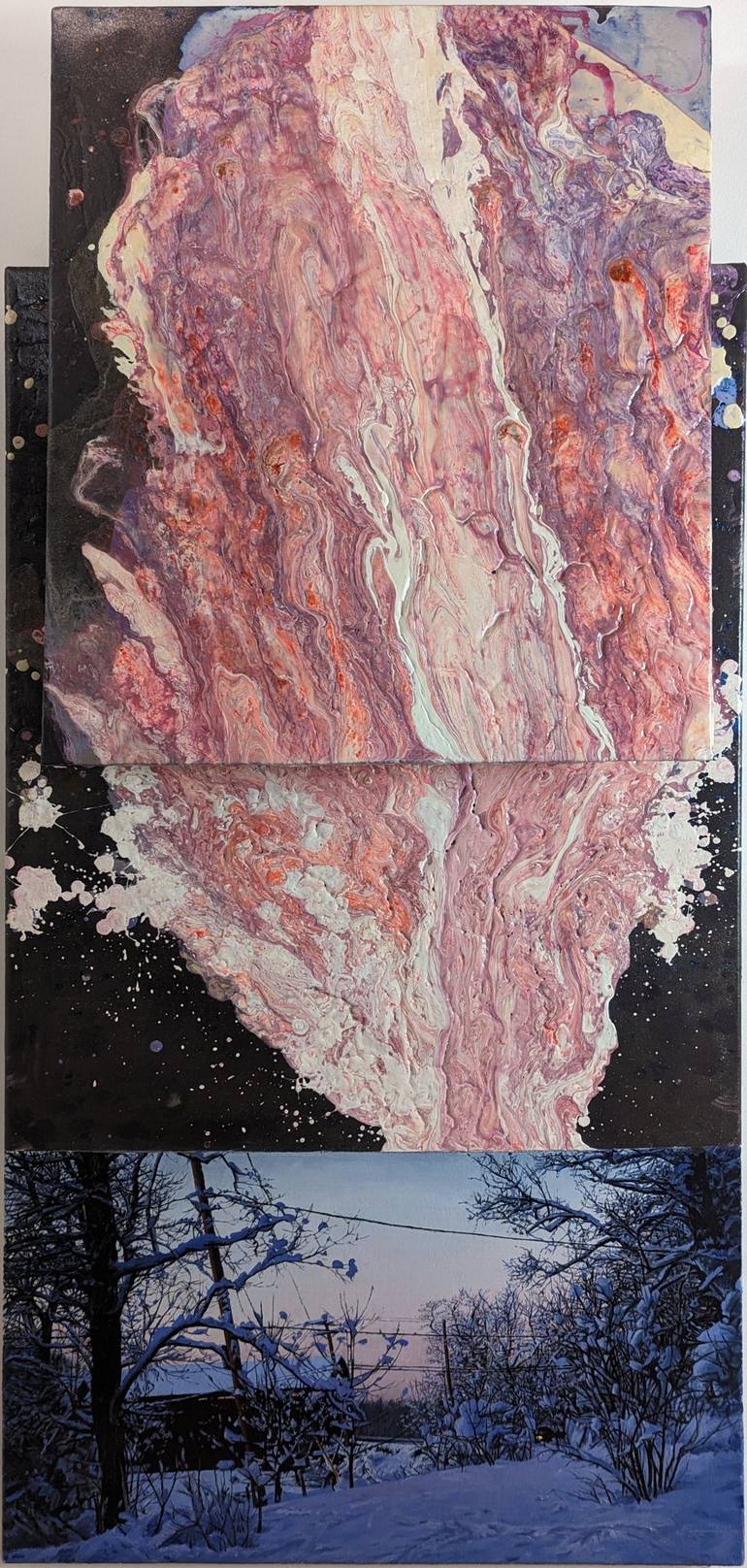 Starry Night Painting by Vicky Perry | Saatchi Art