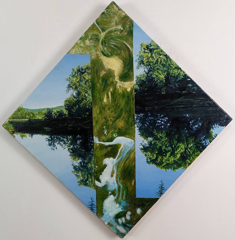 Composition Painting by Vicky Perry | Saatchi Art