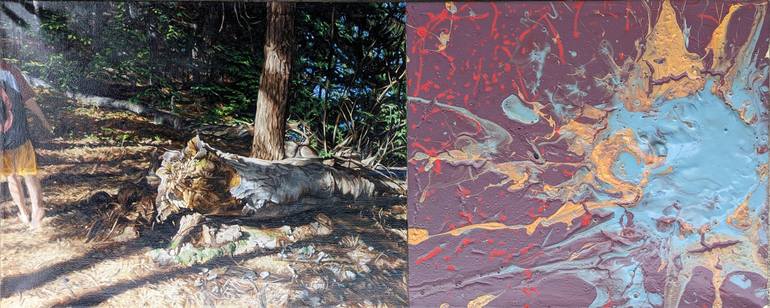 Future Blues Painting by Vicky Perry | Saatchi Art