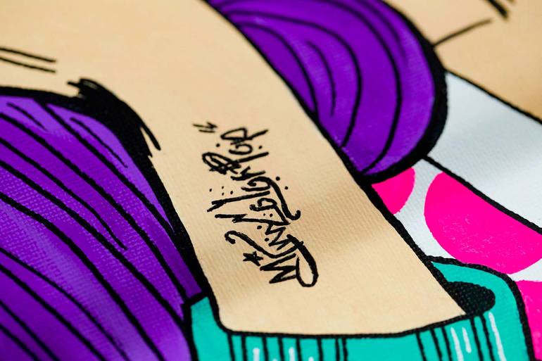 Miss Color Paris Painting by Miss Color Pop | Saatchi Art