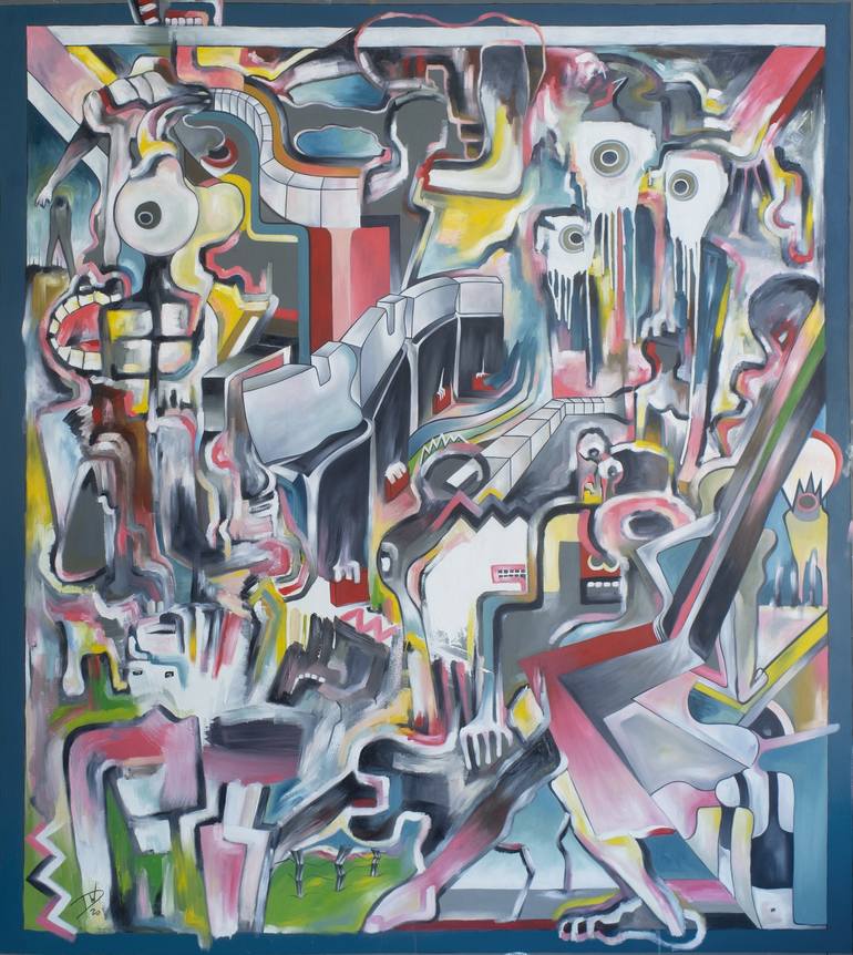 Transfer of Power Painting by Thomas W Dowdeswell | Saatchi Art
