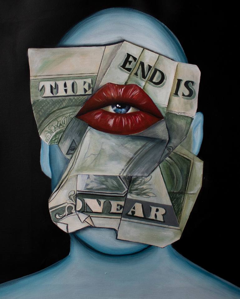 The end... Painting by Lesia Kovalchyshyn | Saatchi Art