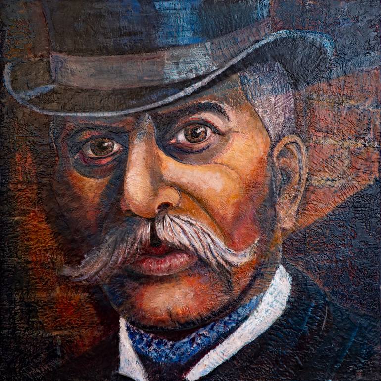 Angel of Salonica — Impression of Moise Allatini Painting by Amanta ...