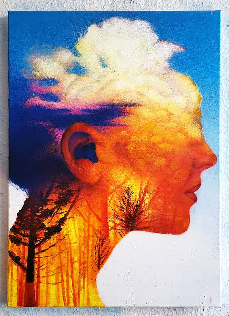 FORESTS Painting by Matteo De Martin Pinter | Saatchi Art