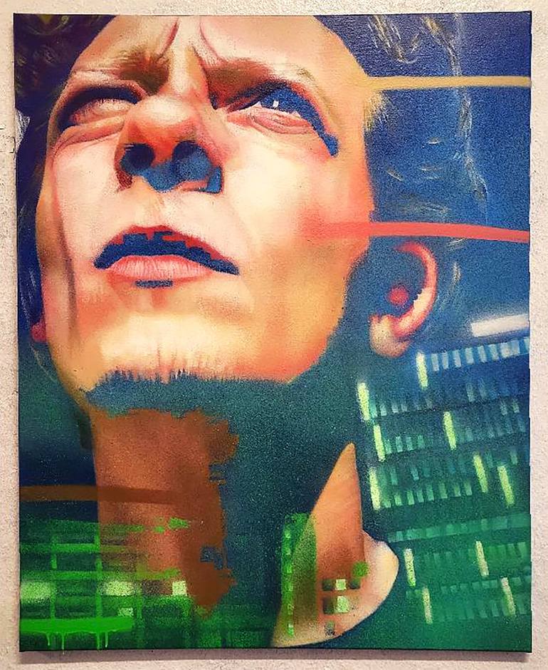 LOOKING FOR THE LIGHT Painting by Matteo De Martin Pinter | Saatchi Art