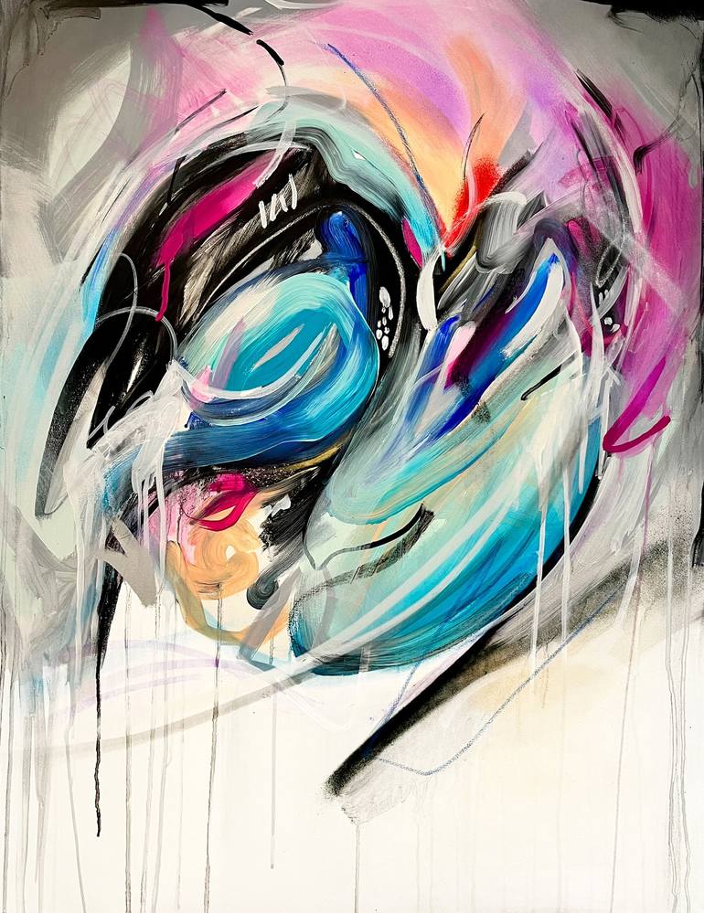 istinto II Painting by Sofia Frei | Saatchi Art