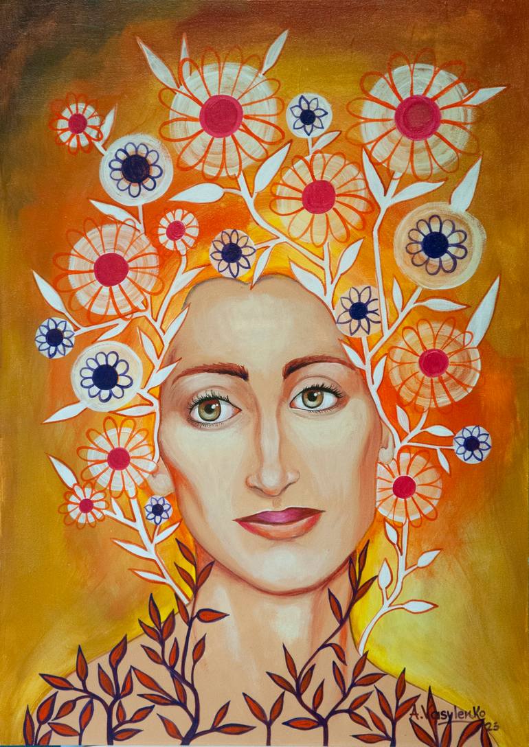 Blanca sencillez Painting by Ana Vasylenko | Saatchi Art