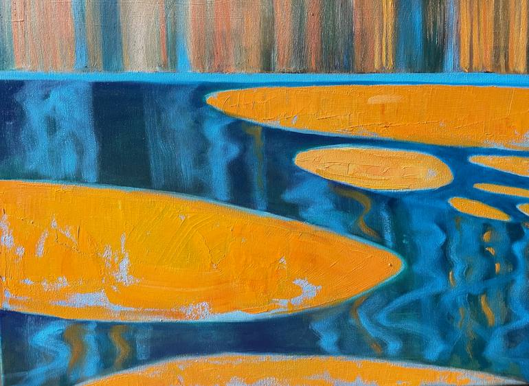 Fancy Floaters Painting by Suzanne Enriquez Dougherty | Saatchi Art