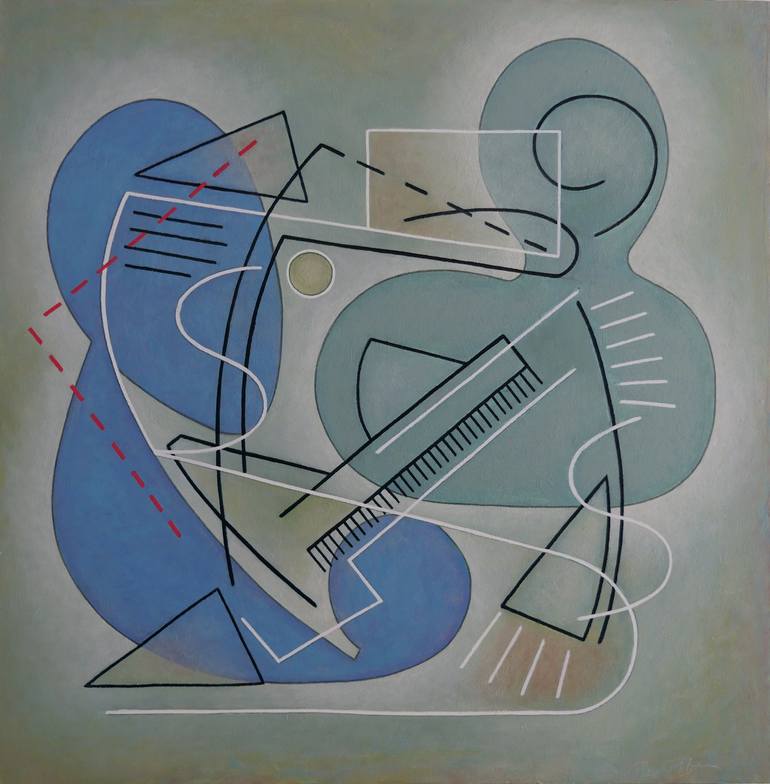 The New Frequency Painting by Matthew Giffin | Saatchi Art