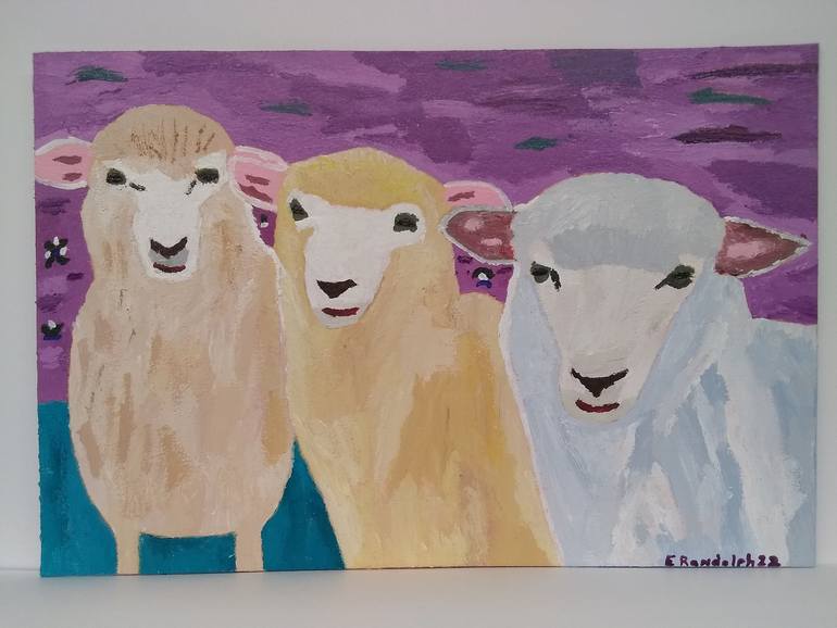 The Three Sisters Painting by Edmund Randolph | Saatchi Art