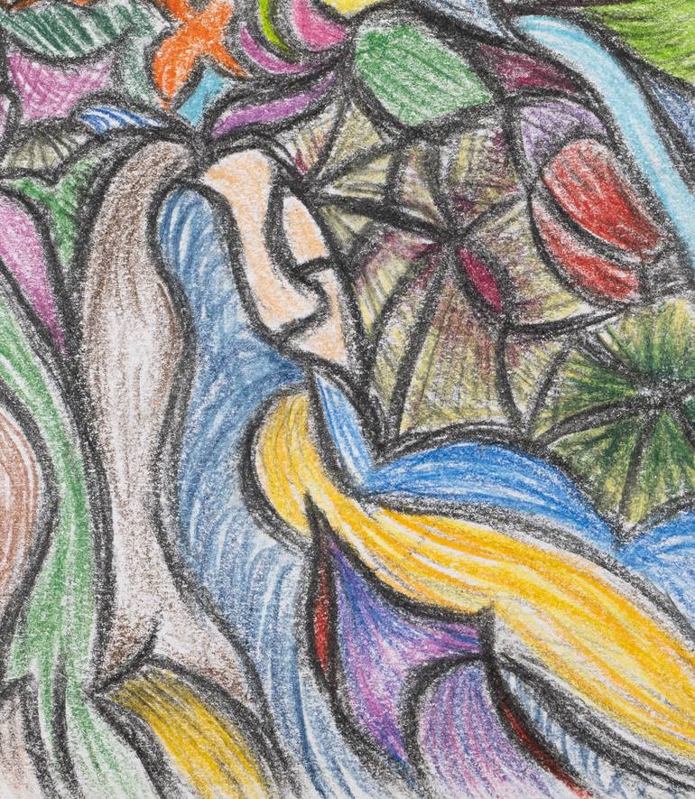 Dream spiritual meditation soul drawing intuitive painting Drawing by ...