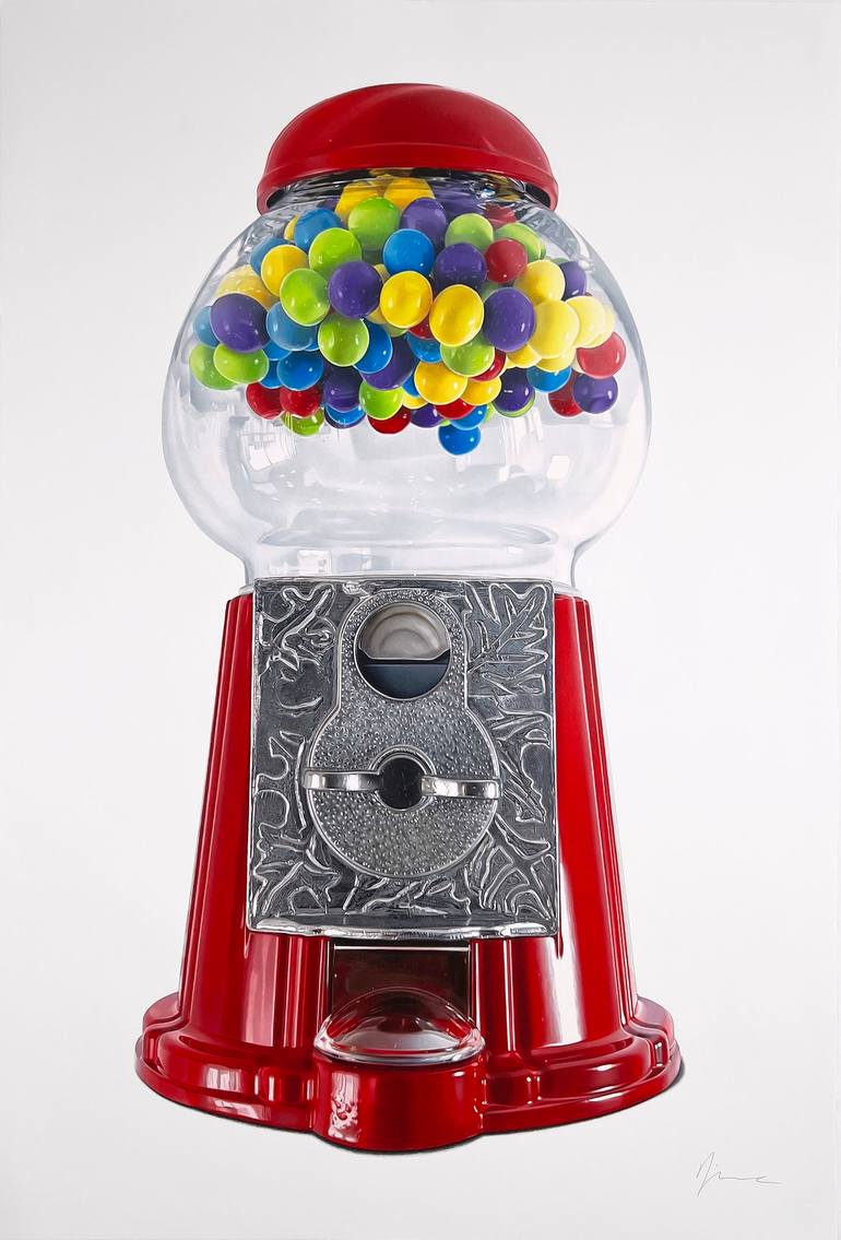 Nosedive! Drawing by Valentina Diena | Saatchi Art