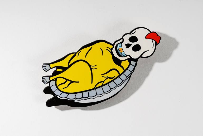 Harim Chicken Mixed Media by Berry Kim | Saatchi Art