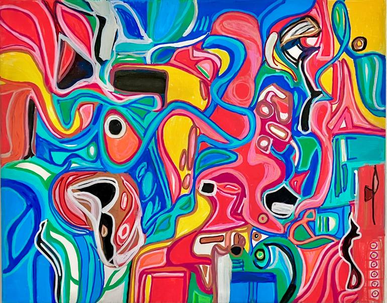 The Search Painting by Anne Hurst | Saatchi Art