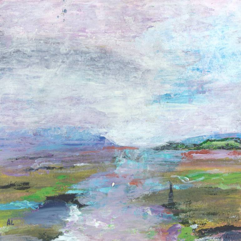 Burnham Spring I Painting by Alan Pearl | Saatchi Art