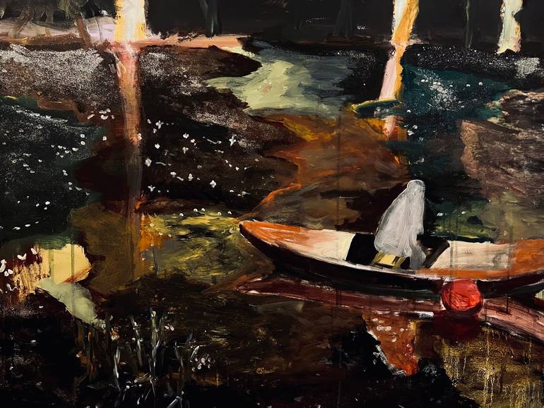 Swampy Waters Painting by Jasper Cheng | Saatchi Art