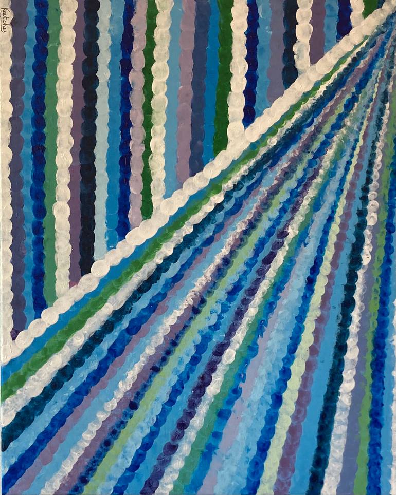 Trails Painting by Keet Chey | Saatchi Art