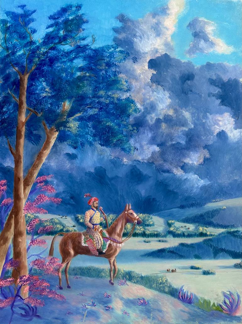 Sultan Painting by Miraj Ahmed | Saatchi Art