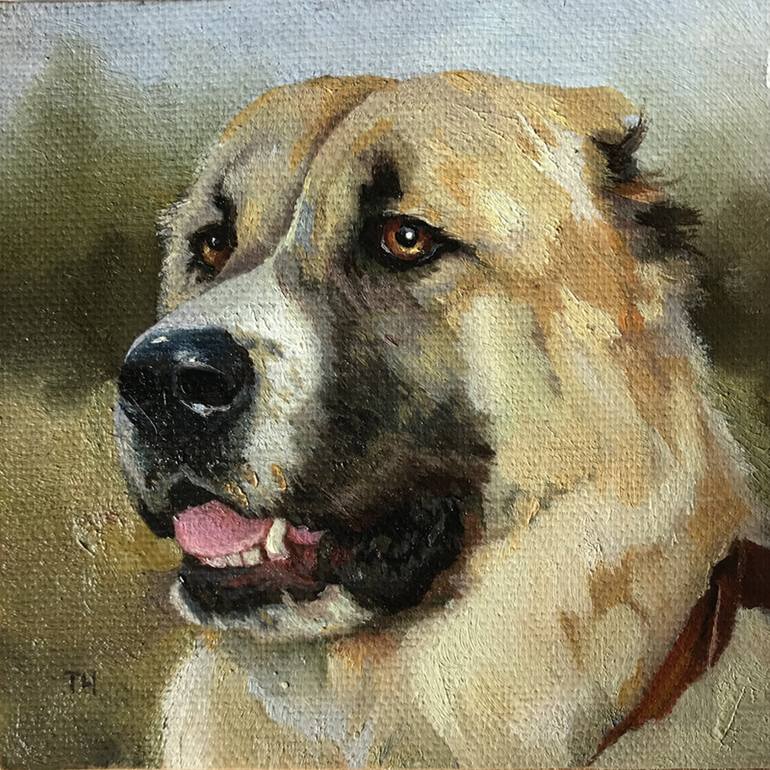 Alabai Painting by Tatjana Cechun | Saatchi Art