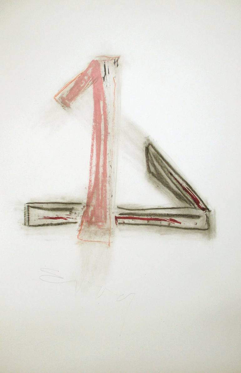 INHUMANITY OF THE NUMBERS Drawing by Karl Evver | Saatchi Art