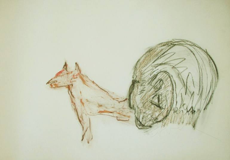 SENTIENT SUBJECTS WITHOUT THE OBJECT THEY FEEL Drawing by Karl Evver ...