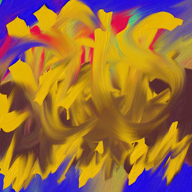 Deus e Igreja.... Painting by Felipe Xavier Fontes | Saatchi Art