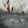 Mycélium, Trame 3 Painting by Héloïse Bonin | Saatchi Art