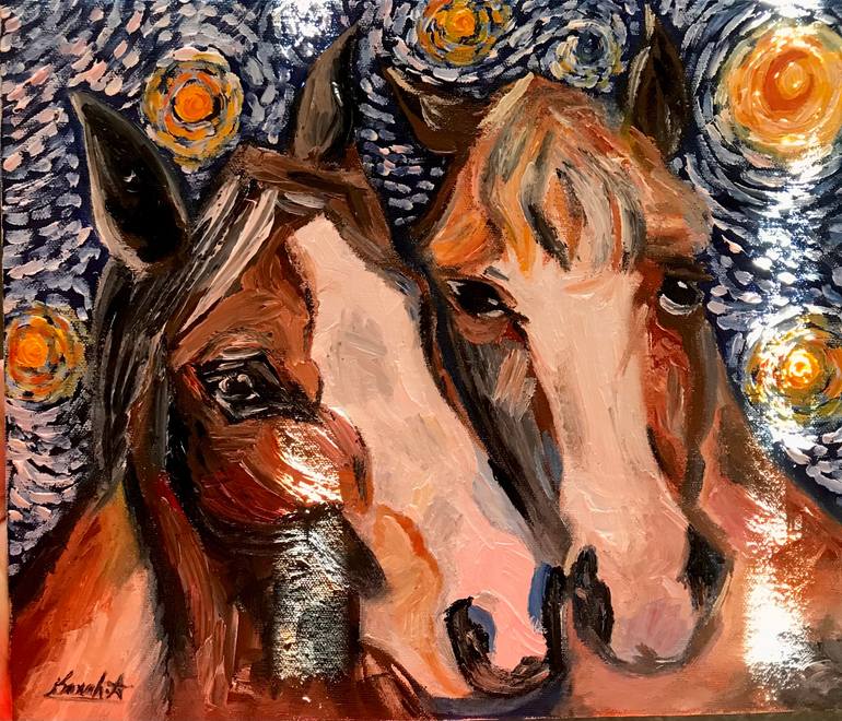 Soulful Spell Painting by Sarah Tariq | Saatchi Art