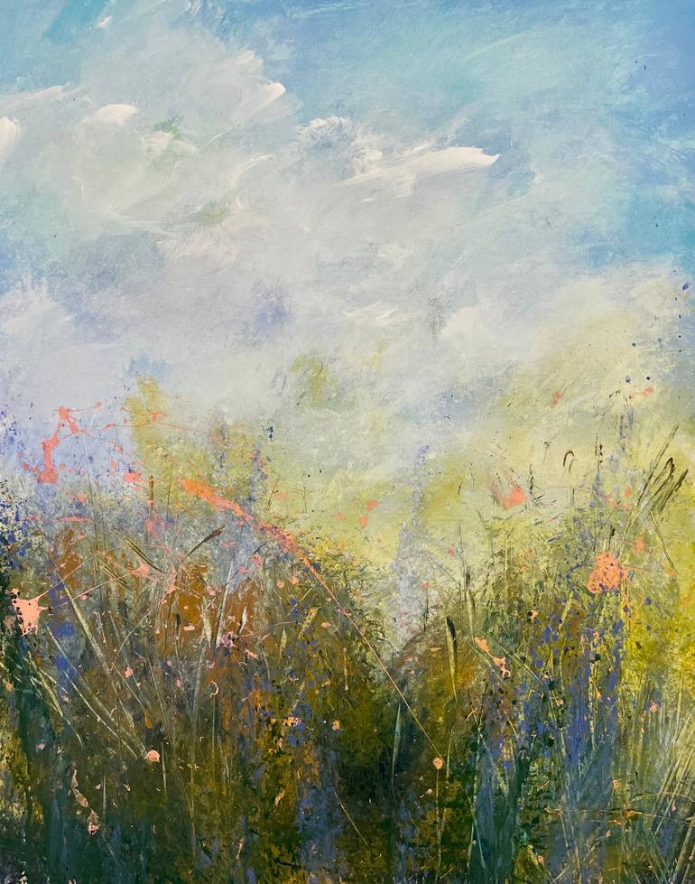 Fields of Summer Painting by Frank Kurland | Saatchi Art