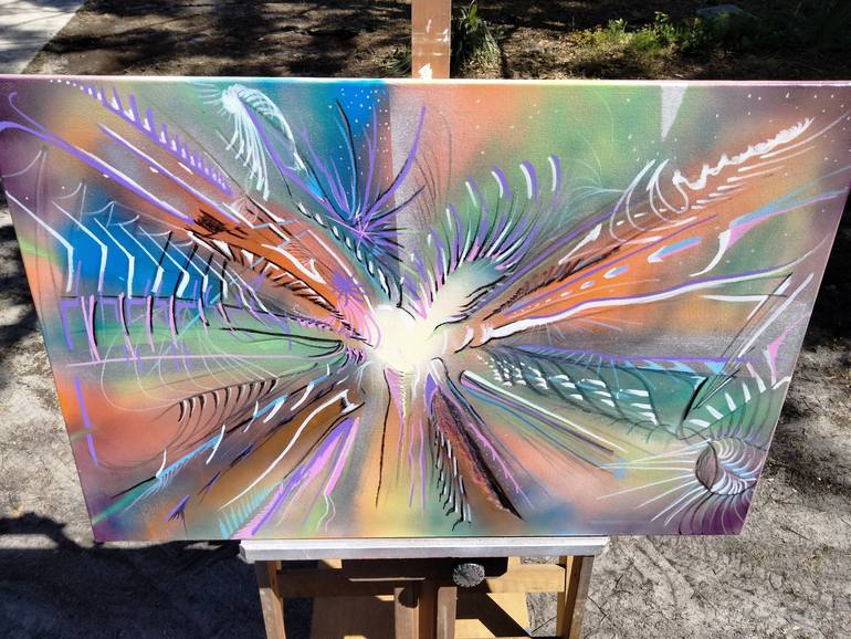 Sprite Painting by Rides West | Saatchi Art