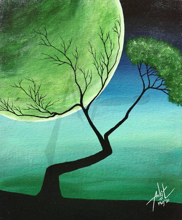 Life Shades Painting by Ankit H Vandra | Saatchi Art