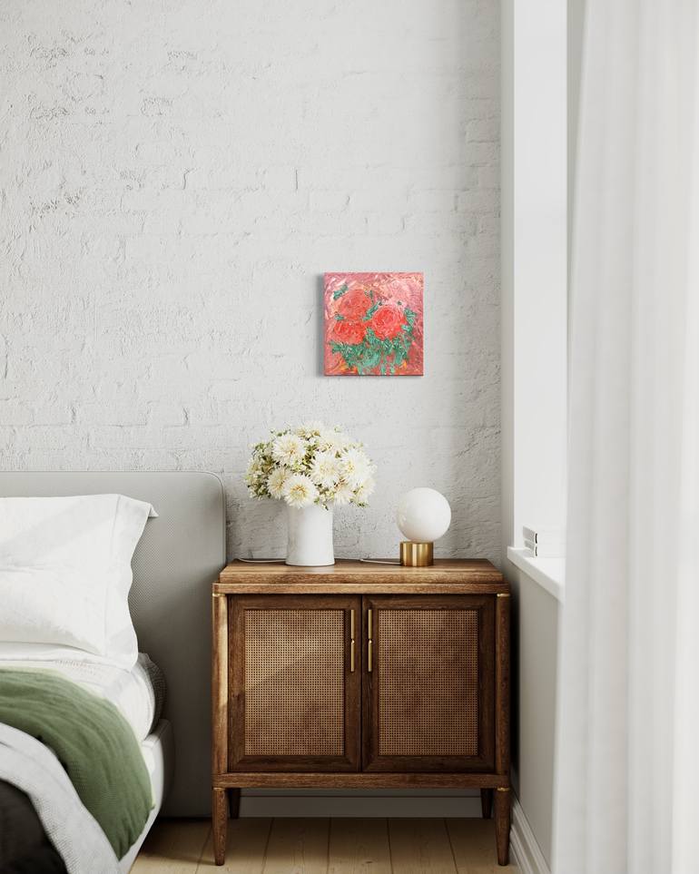 Roses Painting by Vladimir Ilin | Saatchi Art