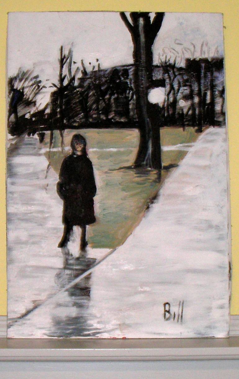 Goodbye Luciana Painting by Bill Williams | Saatchi Art